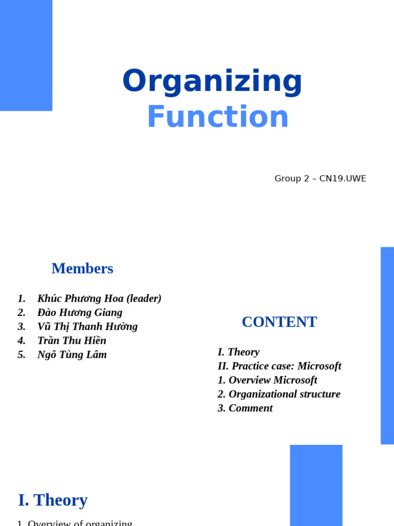 Group2 Organizing | PDF