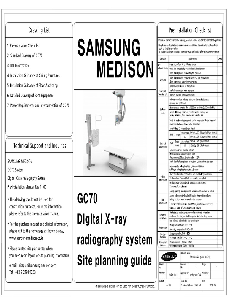 Site Planning Guide Rev.11 (GC70) - 19.04.05 | PDF