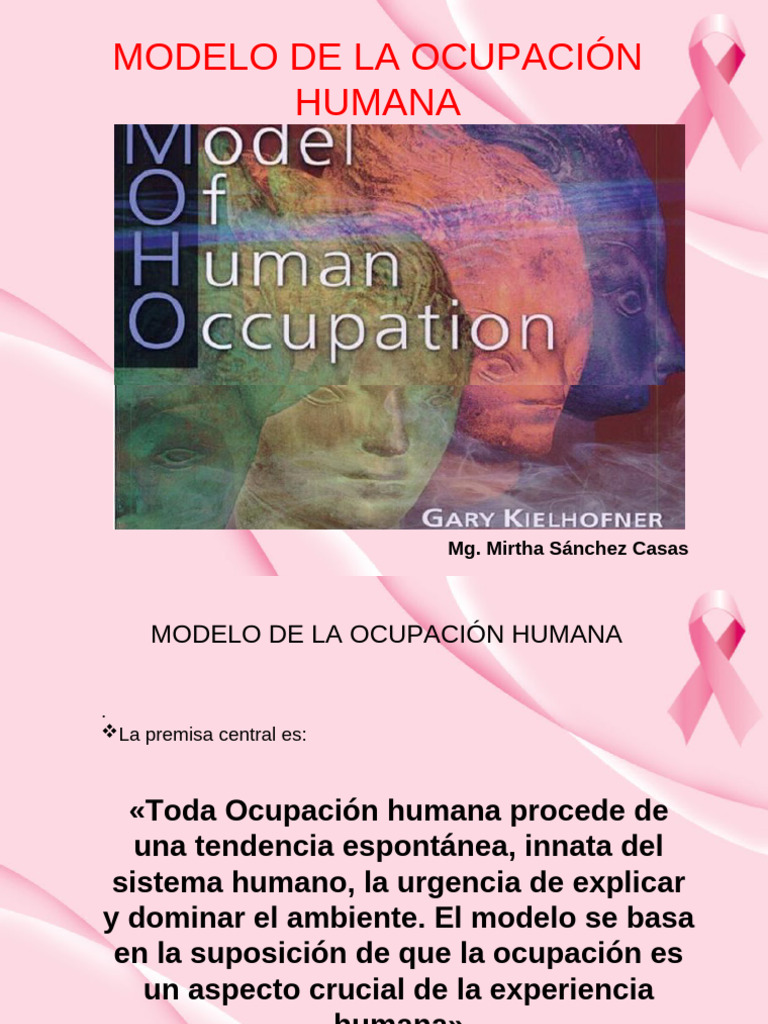 Modelo de La Ocupación Humana - 2 | PDF