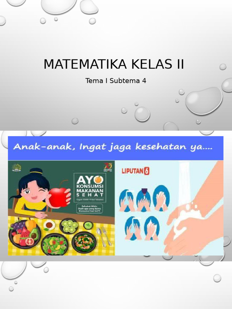 MTK JB Kelas 2 Tema1 Subtema 4 | PDF
