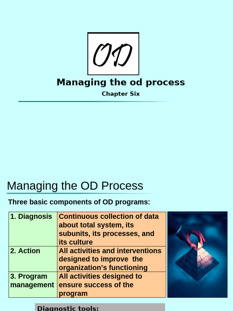 Chp-6 Managing The OD Process | PDF