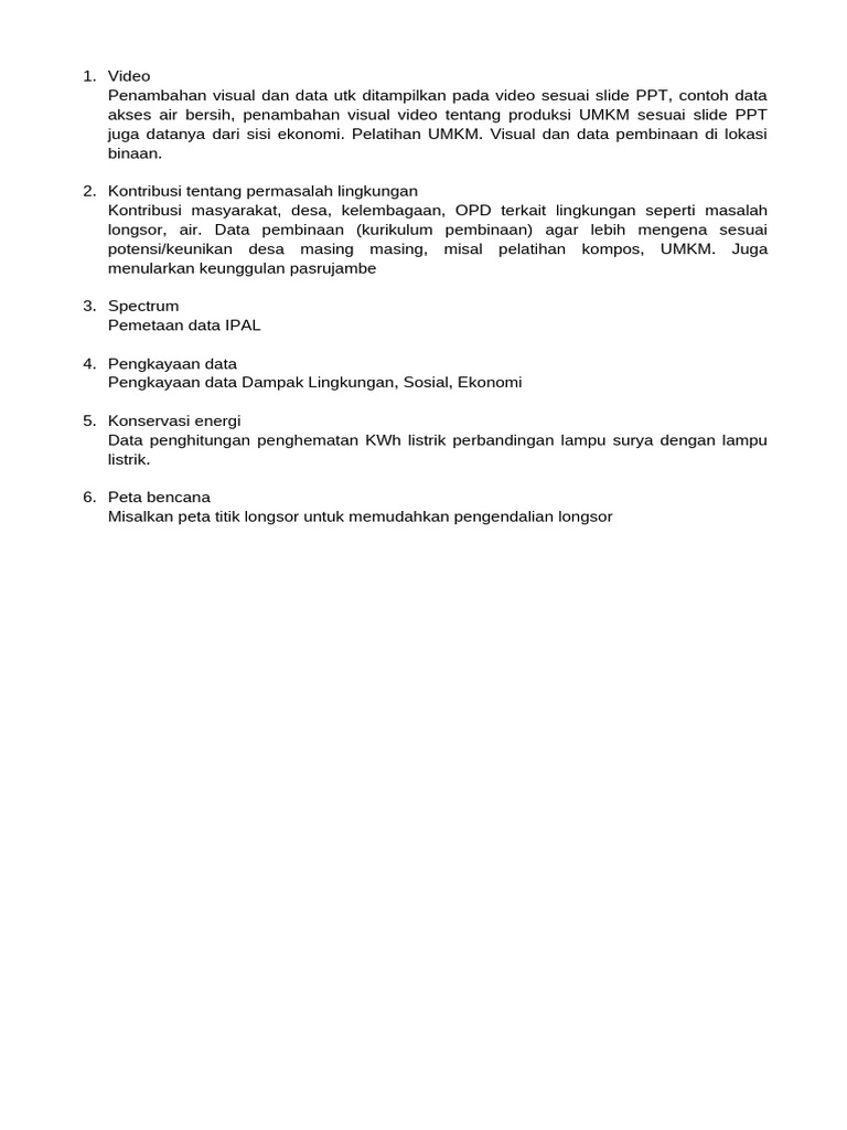 Catatan Proklim Lestari | PDF