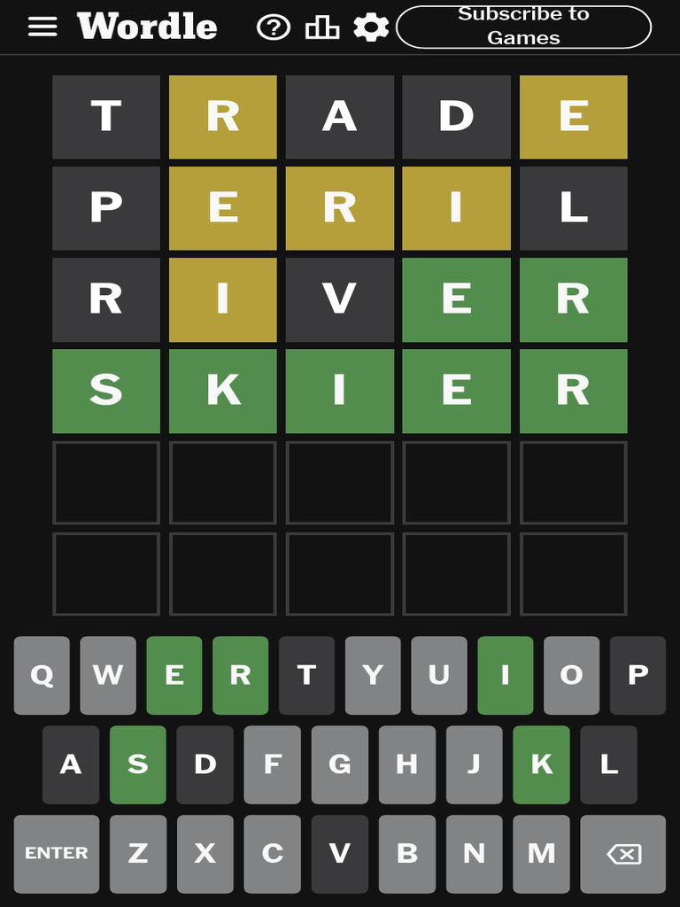 Wordle - The New York Times 5 | PDF