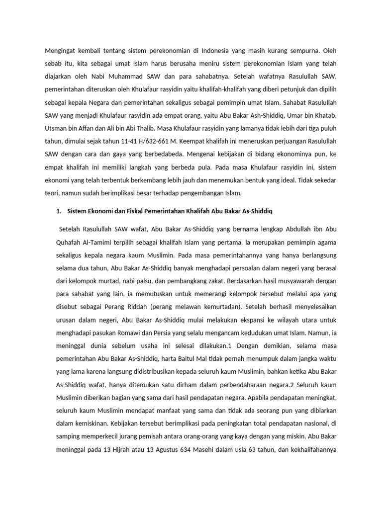 Pajak Masa Ali | PDF