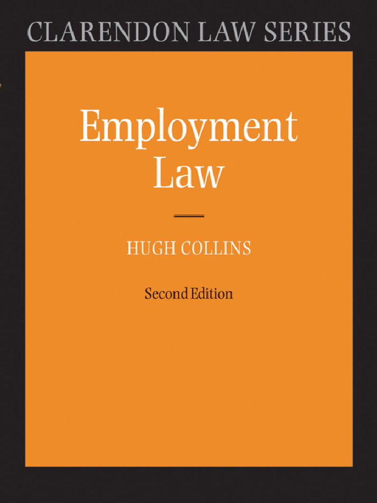 Employment Law (Hugh Collins) (Z-Library) | PDF