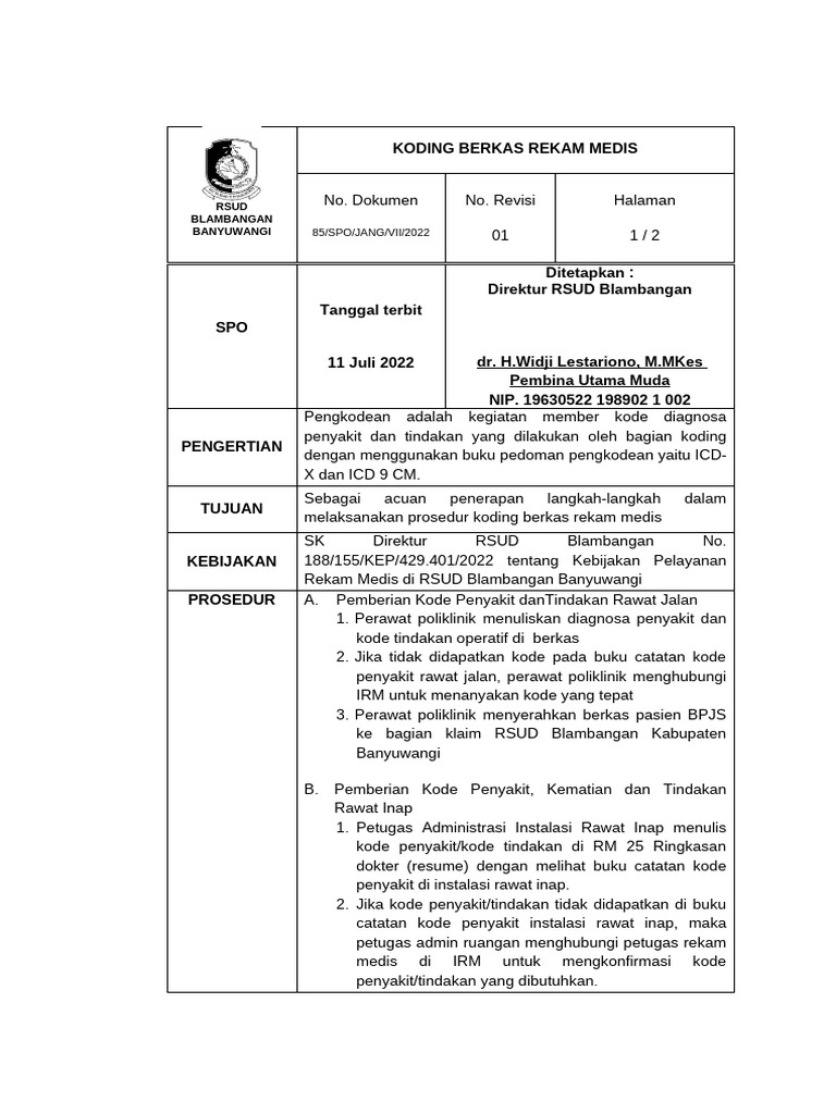 Spo Koding BRM | PDF