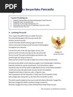 RINGKASAN MATERI Dan LKPD PPKN Simbol Dan Makna Sila Pancasila | PDF