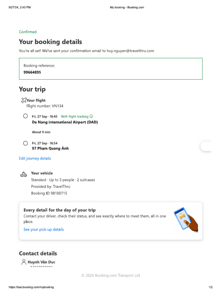 Mybooking | PDF