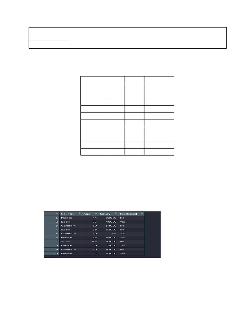 ML Lab Ex - No.2 & 3 | PDF