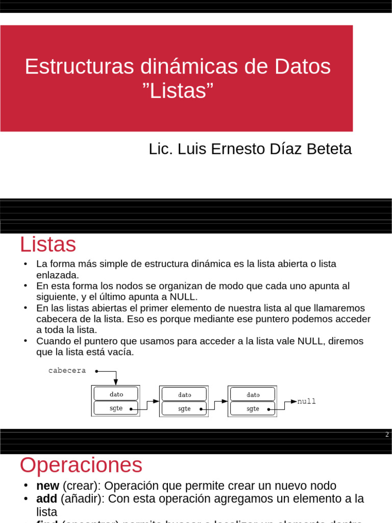 Listas | PDF