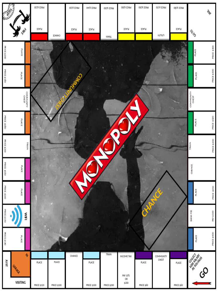 Monopoly Game Board Template | PDF