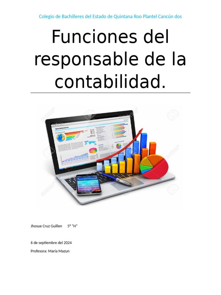 Funciones Del Responsable de La Contabilidad | PDF