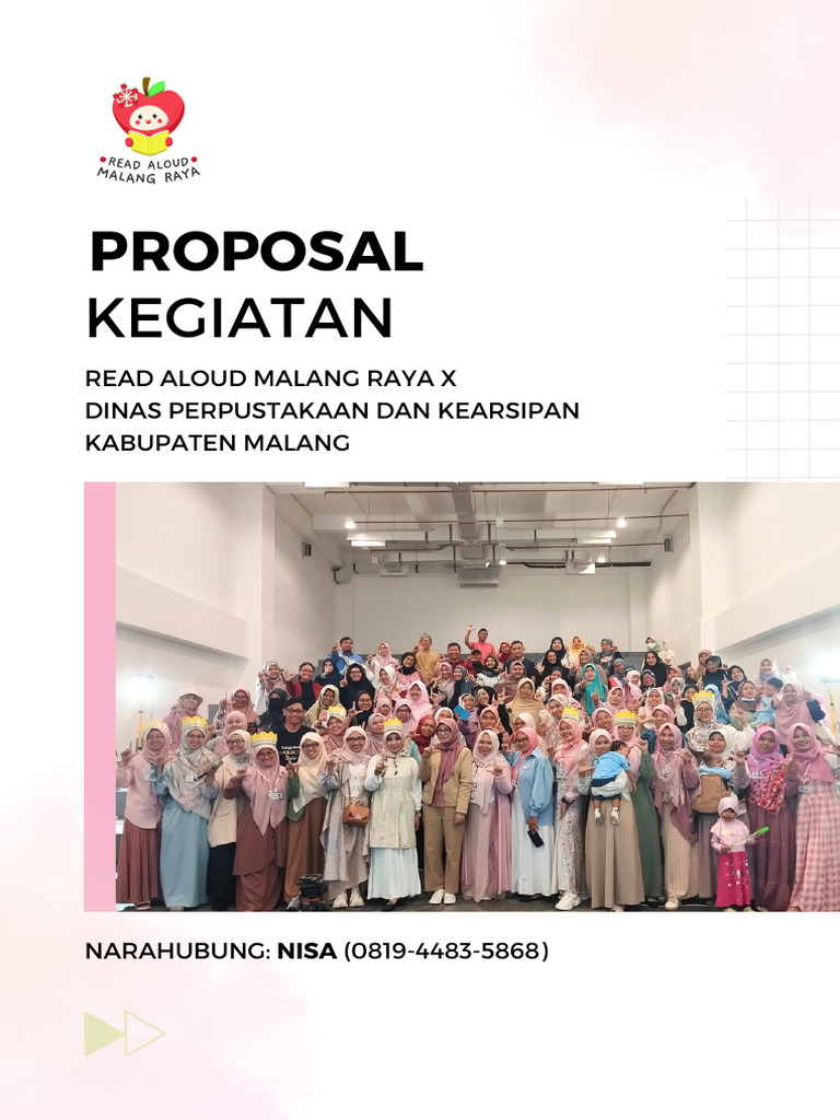 RAMA - Proposal Kegiatan Perpus Kab. Malang | PDF