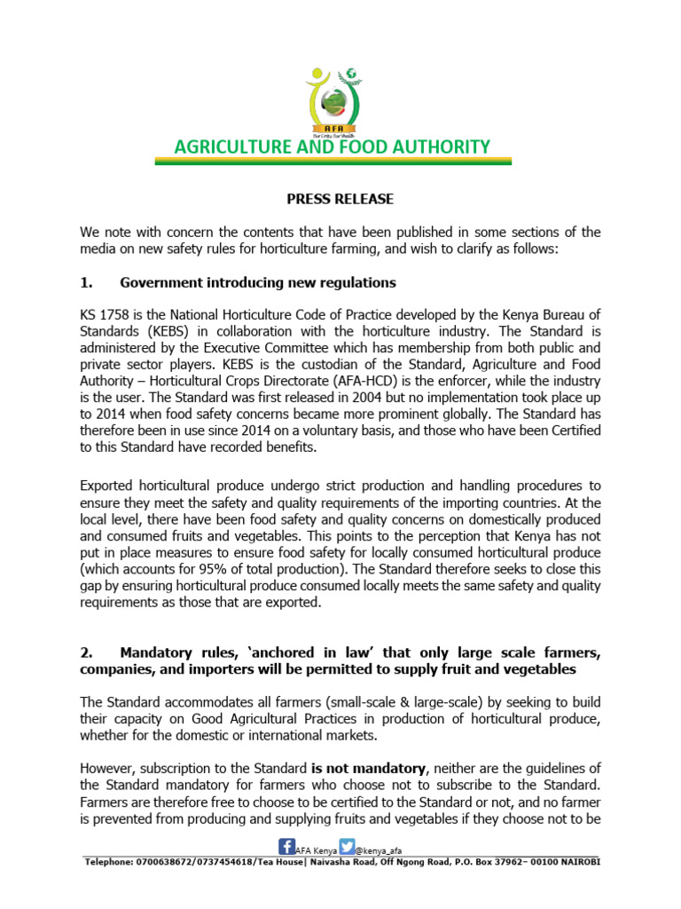 Afa - Press Release - 240919 - 185151 | PDF