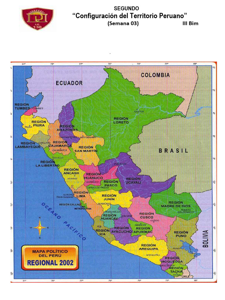 III Bim - Sem03-2°Configuración Del Territorio Peruano | PDF