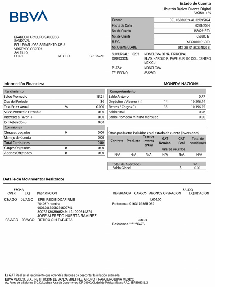 Brandon Arnulfo Saucedo Sandoval | PDF