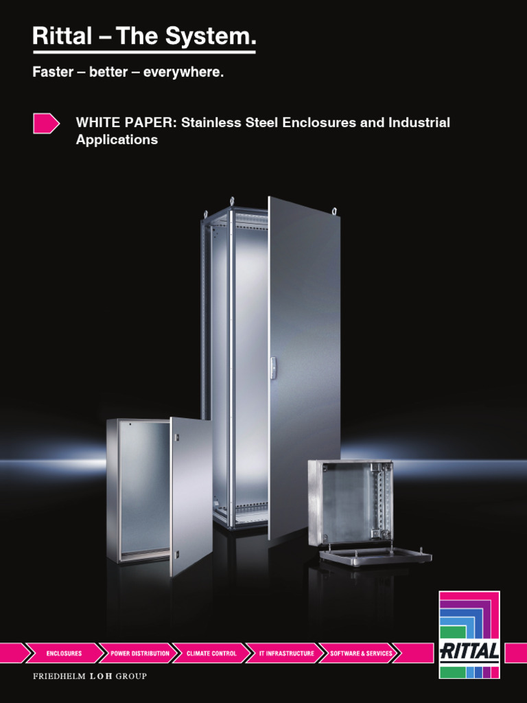 Rittal Whitepaper SS Enclosures | PDF