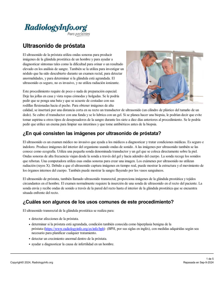 Us Prostate | PDF