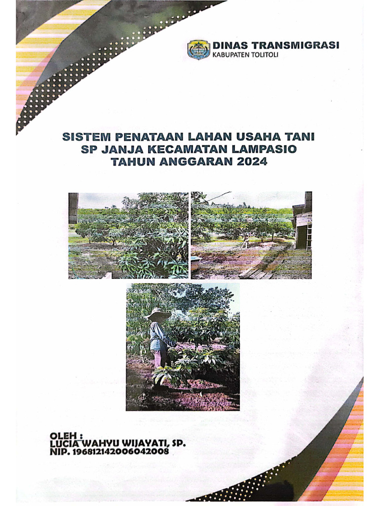 Materi Pelatihan Penataan Lahan Usaha Tani | PDF