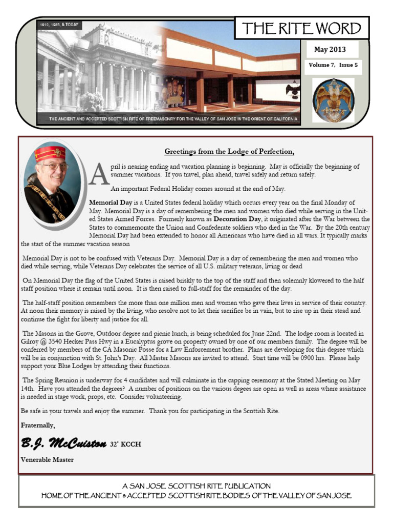 Rite Word May. 2013 | PDF