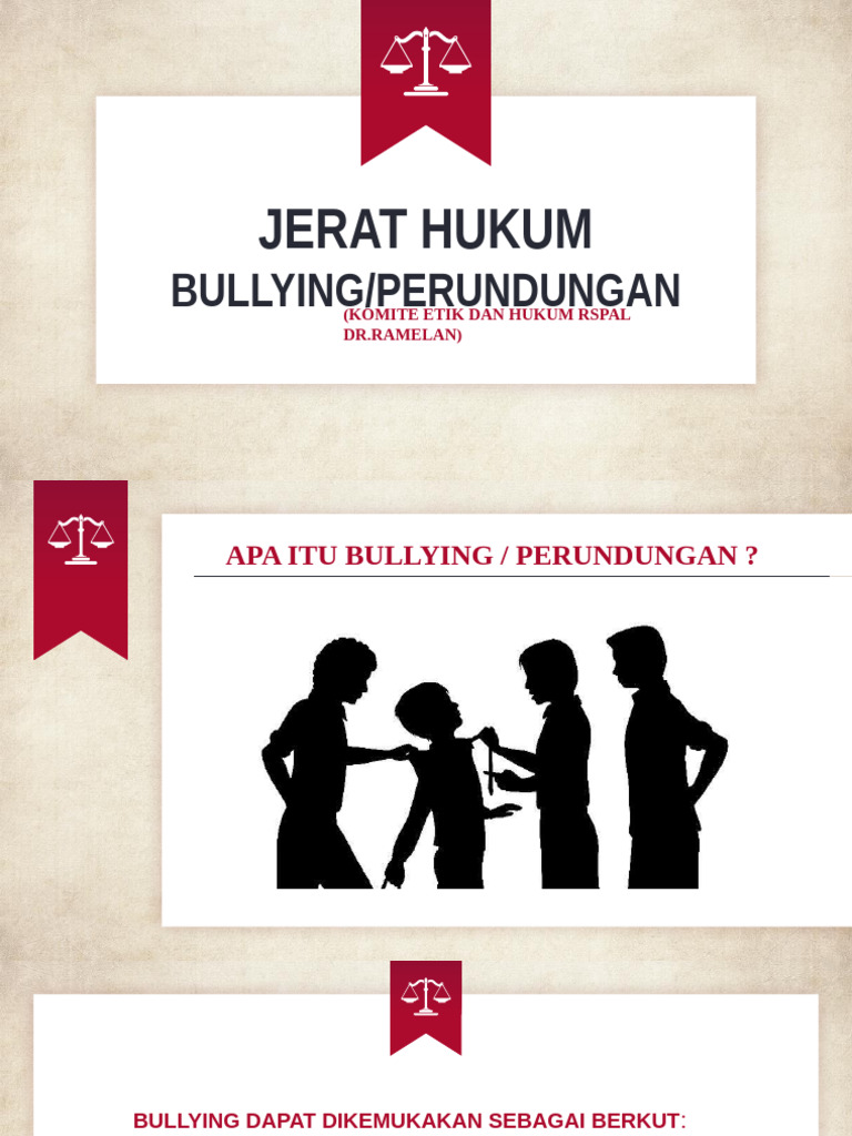 Jerat Hukum Bullying - Dr. Yohan | PDF