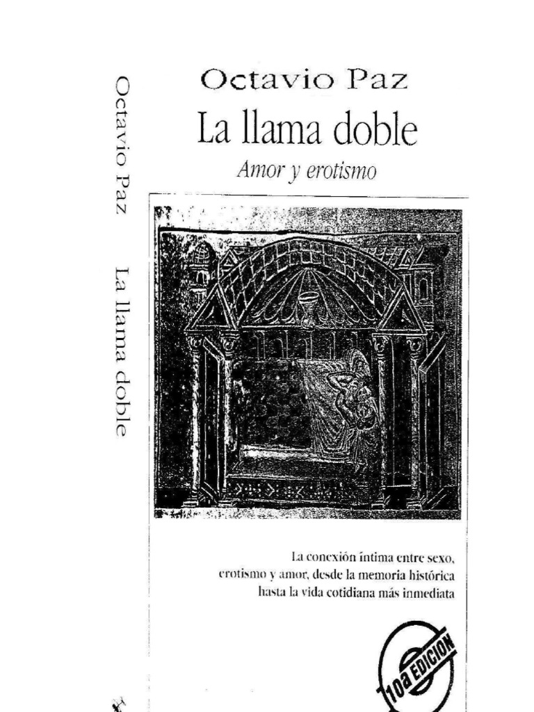 La Llama Doble de Octavio Paz | PDF | Ficción general