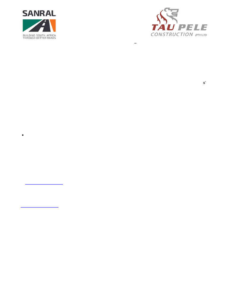 SANRAL N001-156-2020 - 2R-CAT Catering SP RFQ Advertisement | PDF ...