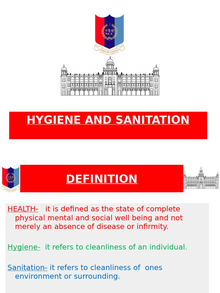 Health N Hygiene & Sanitation | PDF