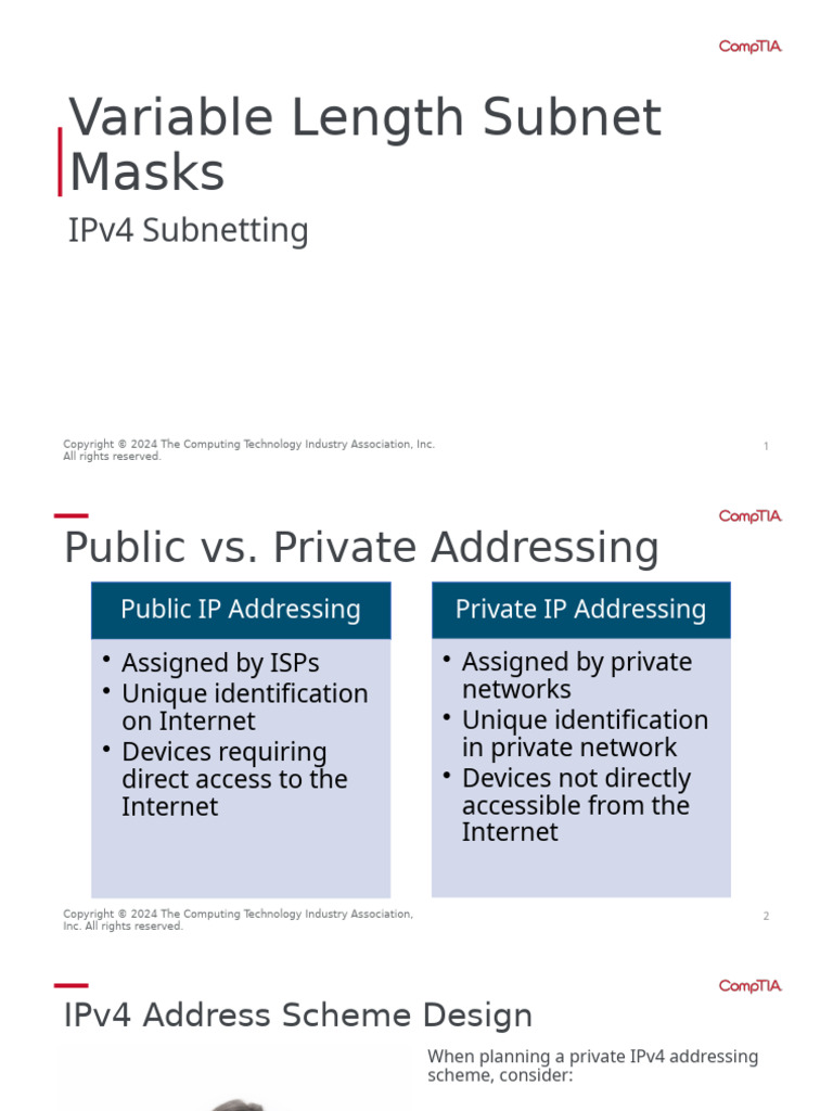 Week 4 - Subnetting IPv4 Addresses | PDF