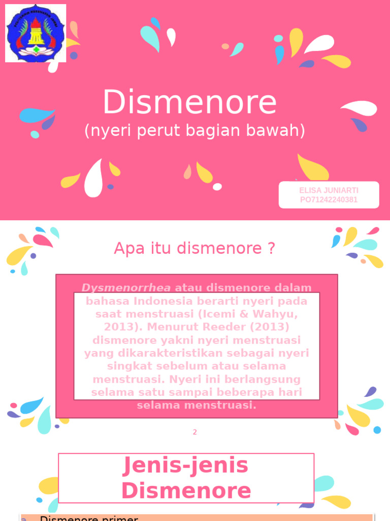 PPT Dismenore | PDF