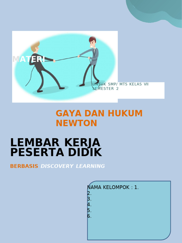 LKPD Gaya Dan Gerak DL | PDF