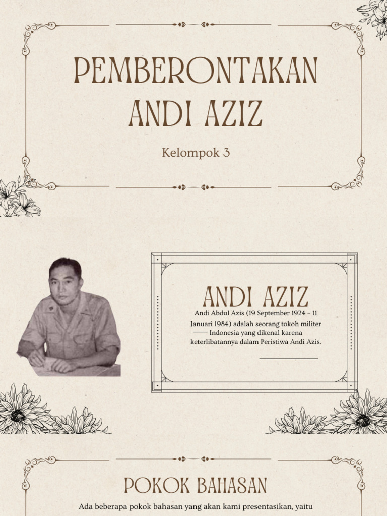 Pemberontakan Andi Aziz | PDF