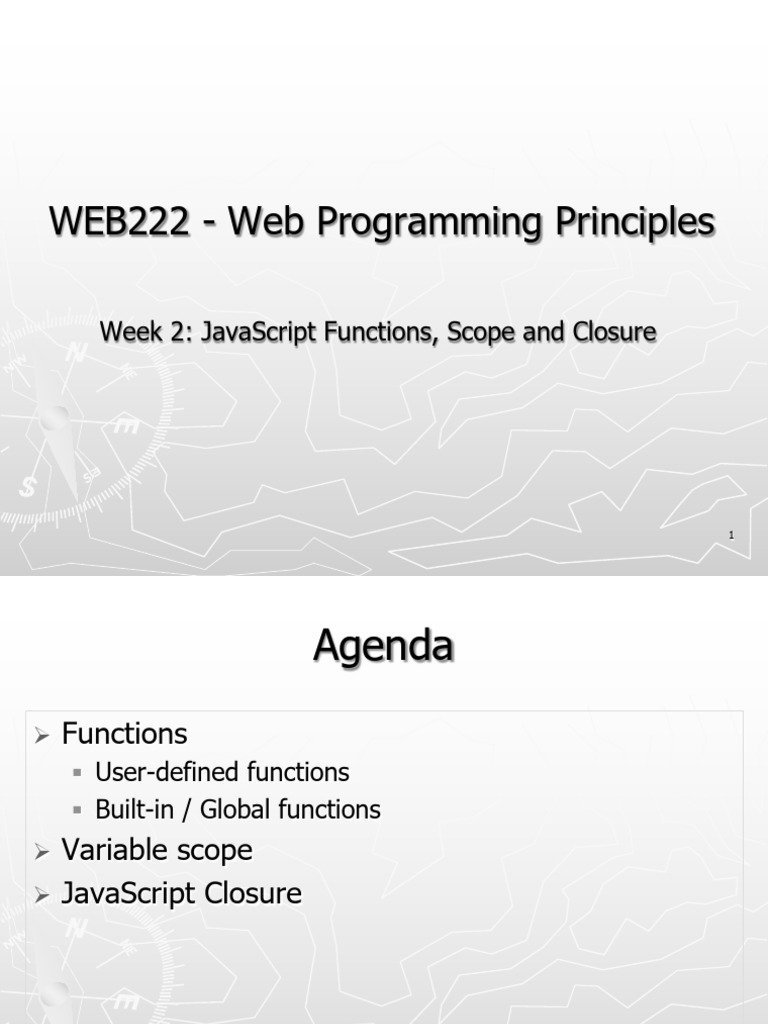 WEB222 Lecture2 | PDF
