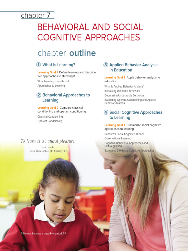 Behavioral Approaches to Learning | PDF | Classical Conditioning ...