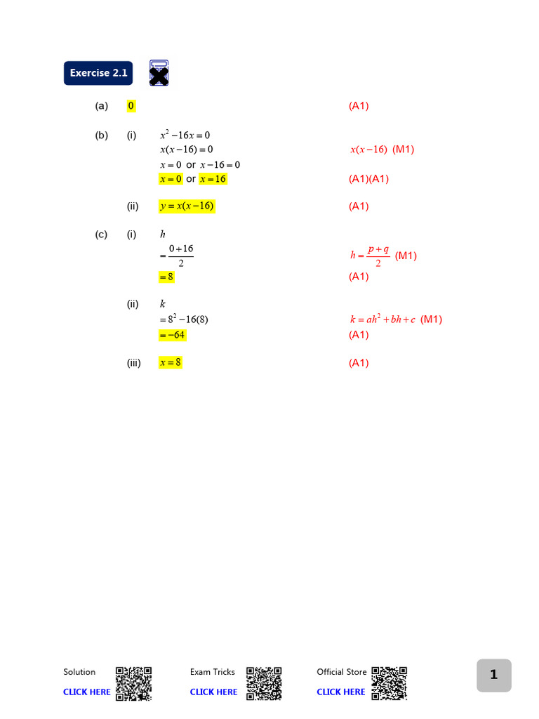 AAHL Functions Notes Solution Version 20240330 | PDF