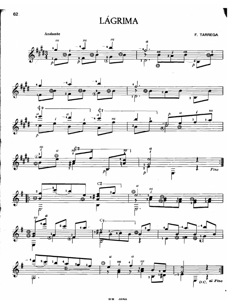 Lágrima | PDF
