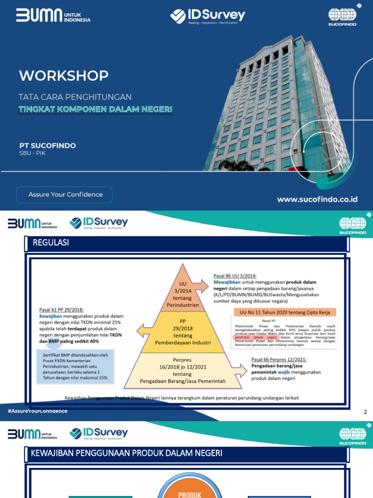 Materi Workshop TKDN For Pemkot Bekasi | PDF