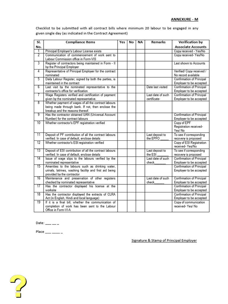 Annexure Mandn Pdf