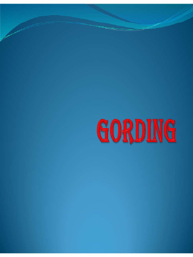 Gording Pertemuan Ke 2 | PDF