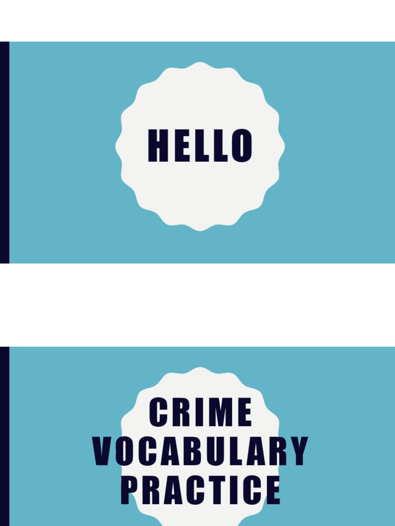 Hello | PDF | Burglary | Criminal Justice