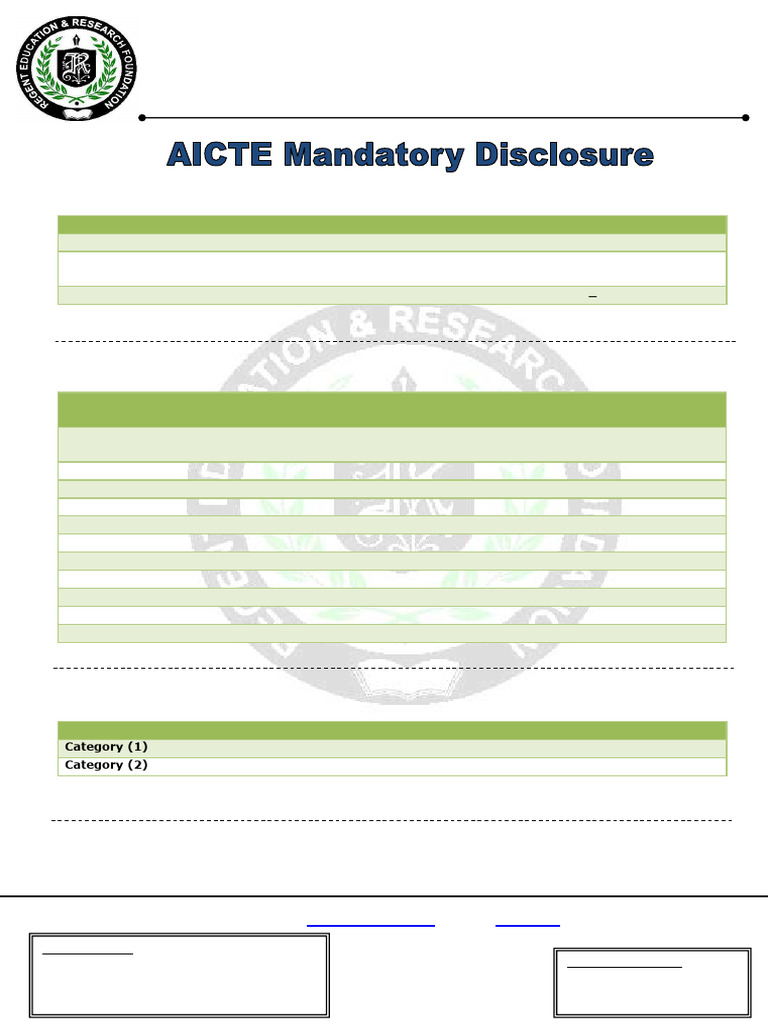Public - Uploads - Mandatory Disclosure - AICTE Mandatory Disclosure ...