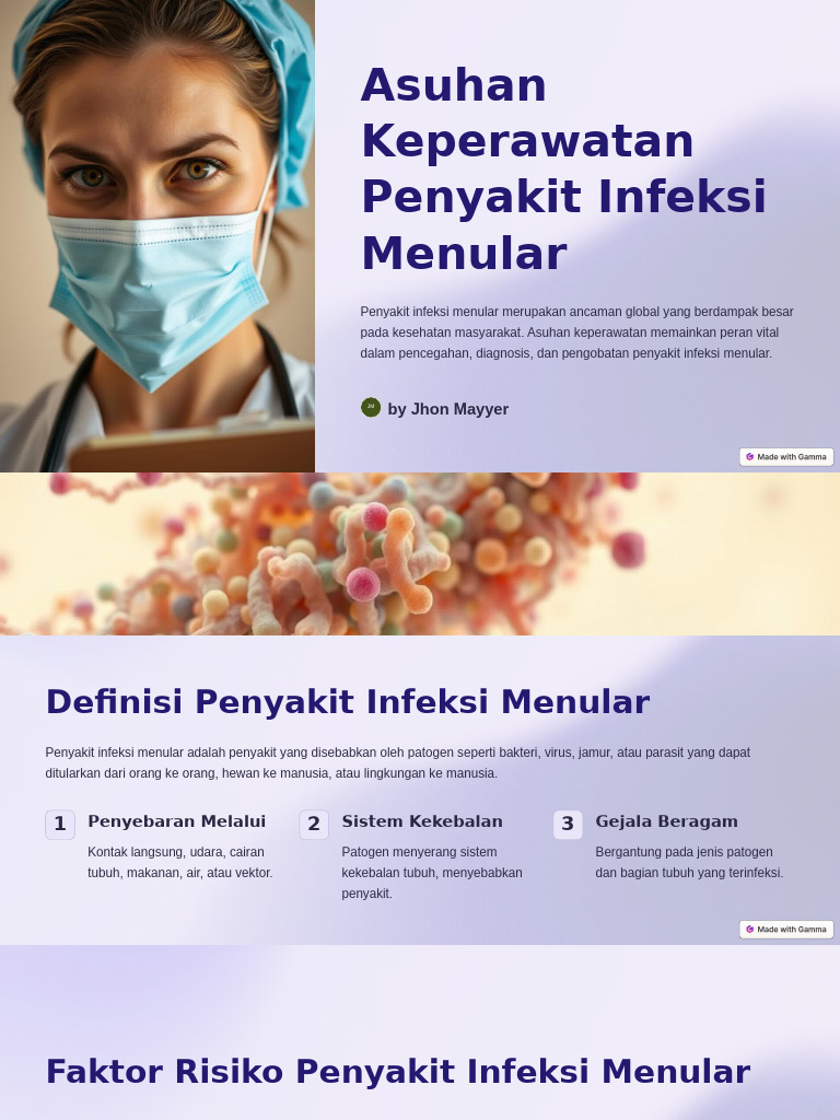 Asuhan Keperawatan Penyakit Infeksi Menular | PDF Asuhan Keperawatan Penyakit Infeksi Menular | PDF