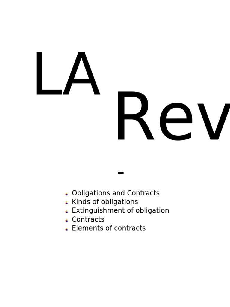 Law-Reviewer 3 | PDF