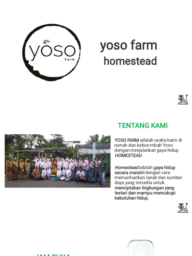 Bidang Usaha Yoso Farm Baru | PDF | Memasak, Makanan, & Anggur