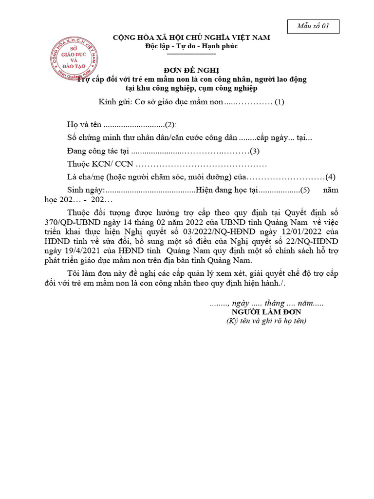 Mau So 01.signed | PDF