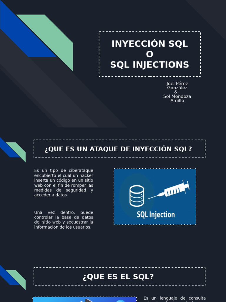 Inyeccion SQL | PDF