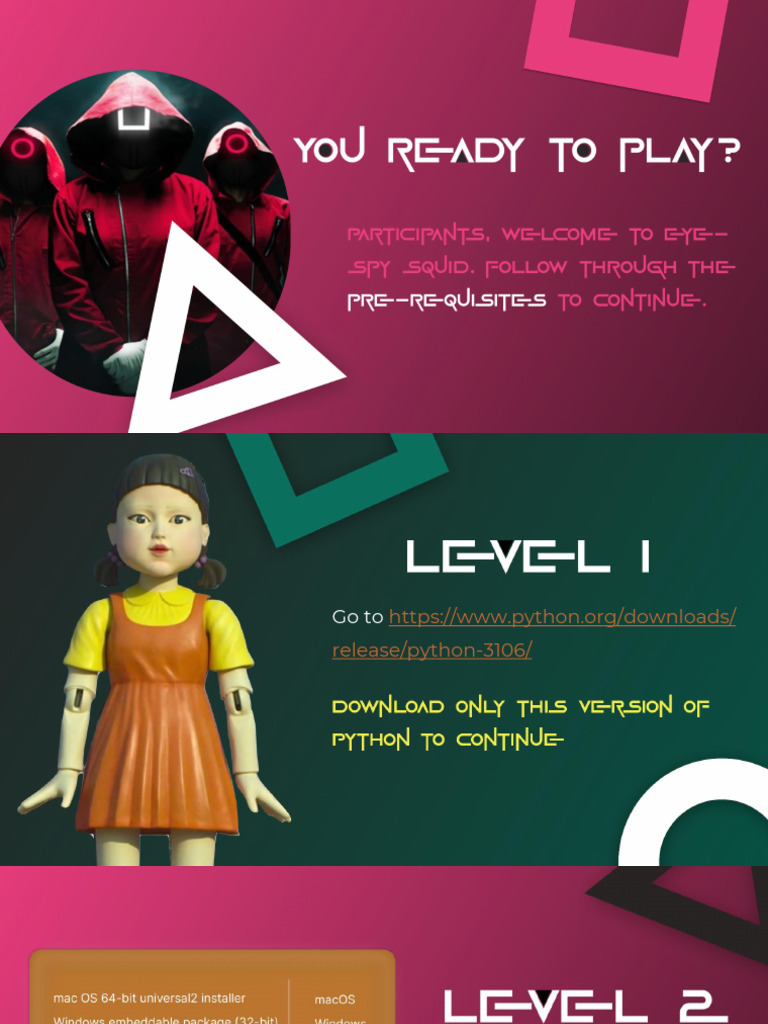 Eye Spy Squid Installation Guide | PDF