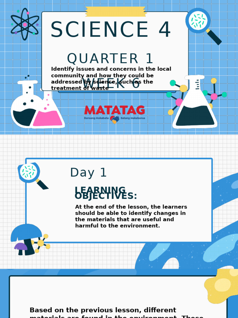 Science4 Q1 Week6 PPT MATATAG @edumaymay | PDF