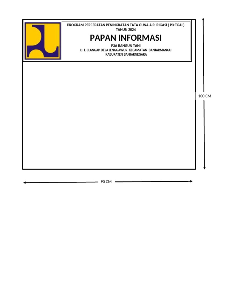 Papan INFORMASI Kegiatan | PDF | Bisnis