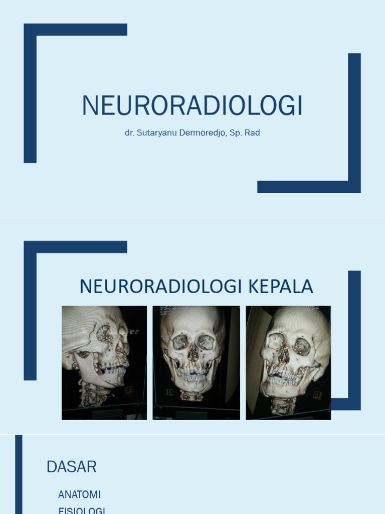 Understanding Neuro-Radiology | PDF